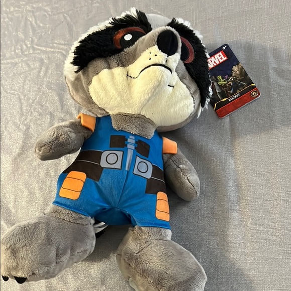 Marvel | Toys | Disney Parks Marvel Rocket Raccoon Plush Toy Nwt | Poshmark
